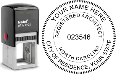 Architect Stamps From $20.95 | Order Registered Architect Stamps Online