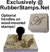 Art Rubber Stamps - Customize, Preview and Buy Custom Art Stamps Online!