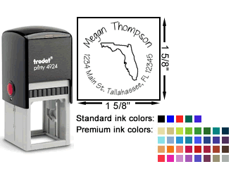 Florida Address Stamp